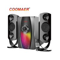 China 50W 2.1 Multimedia Speaker System with 30W Subwoofer and RGB Lighting for Computer Laptop OEM for sale
