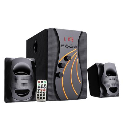 China 4Ω 30W 2.1 Multimedia Speaker System with Bluetooth Connectivity and 65dB Sensitivity for Home Entertainment for sale