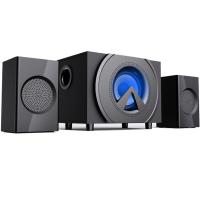 China Precise Sound 25W Black 2.1 Multimedia Speaker With Bluetooth 20Hz-20KHz for sale
