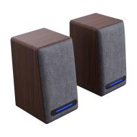 China 2.0 Bookshelf Speakers 20W Wireless Hifi with Bluetooth, AUX, RCA Connectivity and 3-inch Dual Drivers for sale