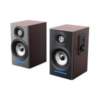 China 3 Inch 2.0 Bookshelf Speakers with 20W Power and Bluetooth/Aux/RCA Connectivity for TV and Home Audio for sale
