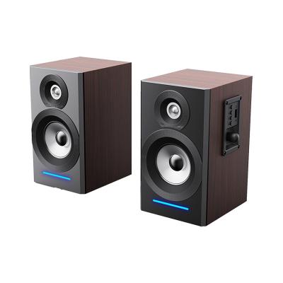 China 3 Inch 2.0 Bookshelf Speakers with 20W Power and Bluetooth/Aux/RCA Connectivity for TV and Home Audio for sale