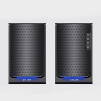 China 40W 2.0 Bookshelf Speakers with 4 Ohms Impedance and Bluetooth Connectivity for Home Audio Systems for sale