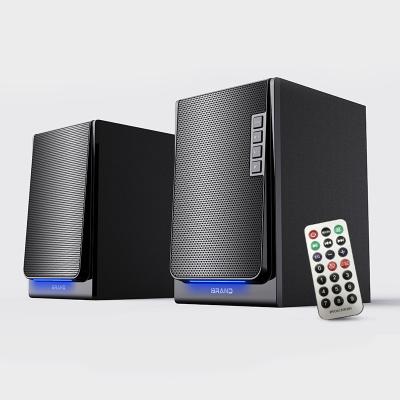 China 2.0 Bluetooth Bookshelf Speakers 40W Power Output with 60Hz-20KHz Frequency Response for Home and Office Audio for sale