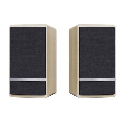 China 20W 2.0 Bookshelf Speakers with 60Hz-20KHz Frequency Response and 3-inch Drivers for TV Audio for sale