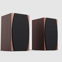 China 2.0 Bookshelf Stereo Speakers with 20W Power Output and 3-inch Drivers - Bluetooth/Aux/RCA Connectivity for PC and TV for sale