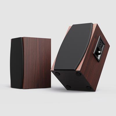 China 2.0 Bookshelf Stereo Speakers with 20W Power Output and 3-inch Drivers - Bluetooth/Aux/RCA Connectivity for PC and TV for sale
