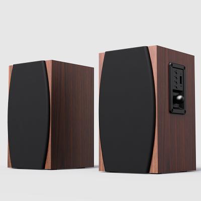 China 3-inch 2.0 Bookshelf Speakers with 20W Power Output, Bluetooth/Aux/RCA Connectivity for Home Audio Systems for sale