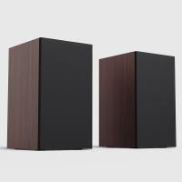 China 20W 2.0 Bookshelf Speakers with Bluetooth, Aux, RCA Inputs - 3-inch Drivers, 60Hz-20KHz Response for PC and Home Audio for sale