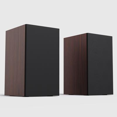 China 20W 2.0 Bookshelf Speakers with Bluetooth, Aux, RCA Inputs - 3-inch Drivers, 60Hz-20KHz Response for PC and Home Audio for sale
