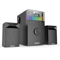 China RGB 2.1 Multimedia Speaker System with 50W Power, 5.25-inch Subwoofer and Bluetooth Connectivity for sale