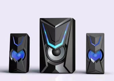 China Sleek  4 Inch 2.1 Home Theater Speakers With Bluetooth 65dB Sensitivity for sale
