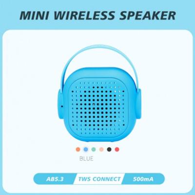 China Mini 40MM Wireless Portable Bluetooth Speaker with 5W Output and 500mAh Battery - Multiple Color Options for sale
