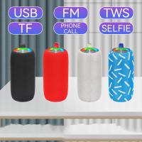 China 500mAh Portable Bluetooth Speaker with 5W Output and Bluetooth 5.0 - Multi-Color ABS Design for sale