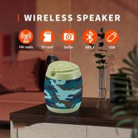China CE Bluetooth 5.0 Portable Speaker with 5W Output and 500mAh Battery - Waterproof Wireless Audio Device for sale
