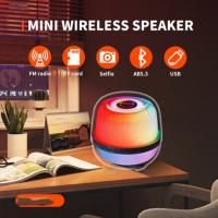 China 5W Mini Wireless Bluetooth Speaker with 500mAh Battery and 40mm Driver - Portable Music Player with TF Card and FM Radio Support for sale