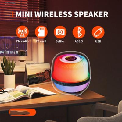 China 5W Mini Wireless Bluetooth Speaker with 500mAh Battery and 40mm Driver - Portable Music Player with TF Card and FM Radio Support for sale