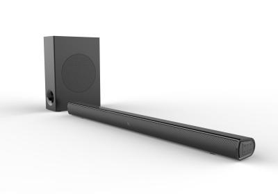 China OEM ABS Material 2.0 Bluetooth Soundbar with Subwoofer - 100W Power, Bluetooth 5.0, Multiple Inputs for sale
