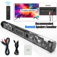 China 2.0CH Mini Bluetooth Soundbar Speaker with 60Hz-20KHz Frequency Response and Multiple Inputs for sale