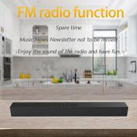 China OEM Wireless Soundbar Speaker with Bluetooth 5.0 10M Range and 8-Hour Battery Life 600mm Home Audio System for sale
