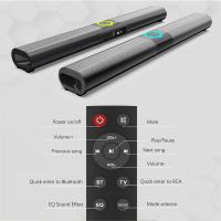 China 4-Ohm Wireless Soundbar with FM Radio and Bluetooth V5.0 - 20Hz-20kHz Frequency Response, 10M Range for sale