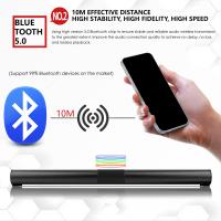 China ROHS FM Radio Soundbar with Subwoofer - 4 Ohms Impedance, 20Hz-20kHz Frequency Response, Bluetooth 5.0 for sale