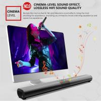 China 4-Ohm Wireless Soundbar with FM Radio and Bluetooth V5.0 - 20Hz-20kHz Frequency Response, 10M Range for sale