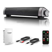 China 2.402-2.480GHz Rechargeable DTS Soundbar with Bluetooth 5.0 and 18650 Battery for Home Theater for sale