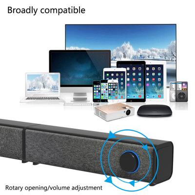 China CE Certified Home Theater Soundbar with Bluetooth 5.0 and +82dBm Sensitivity for Immersive Surround Sound for sale