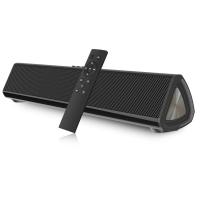 China 2.4GHz Wireless Home Theater Soundbar with Bluetooth 5.0 and DTS Audio - Black Finish with Remote Control for sale