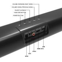 China Wireless Home Theater Soundbar with 18650 Battery and Bluetooth 5.0 - 2.402-2.480GHz Frequency Range for sale