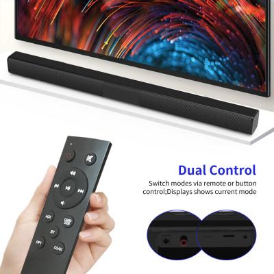China 18650 Battery Home Theater Soundbar with DTS Audio, 2.402-2.480GHz Frequency and Bluetooth 5.0 for Wireless Surround Sound for sale