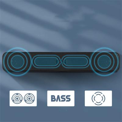 China 6W 10W TV Soundbar Speaker Support PC / Phone / Tablet / Laptop / MP3 / MP4 for sale