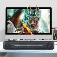 China Wireless Bluetooth 5.0 Soundbar with 10M Range and USB/SD/TF Inputs for Home Theater Systems for sale