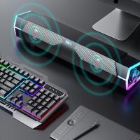 China DC 5V Bluetooth 5.0 Wireless Soundbar Speaker with 10M Range for Home Theater Systems for sale