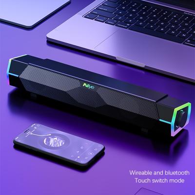China DC 5V Bluetooth 5.0 Wireless Soundbar Speaker with 10M Range for Home Theater Systems for sale