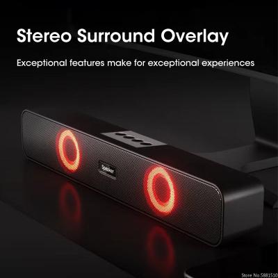China LG V5.0 Bluetooth Wireless Soundbar Speaker with 10M Range and DC 5V Input for TV and Smart Devices for sale