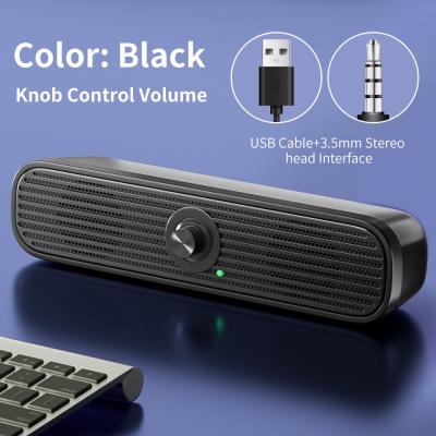 China Universal Premium 2.0 Channel Bluetooth Sound Bar Wireless Gaming Soundbar for sale