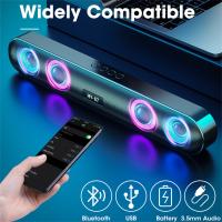 China Home Entertainment TV Soundbar Speaker 6W 10W  With TF Card Audio Input for sale