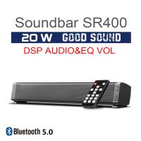 China 2.0 Channel Mini Bluetooth Soundbar with TF Input | 60Hz-20KHz Frequency Response | Universal Compatibility for sale