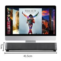 China 2.0 Channel Mini Bluetooth Soundbar with TF Input | 60Hz-20KHz Frequency Response | Universal Compatibility for sale