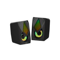 China CU101 2.0 PC Speakers with 2 x 3W Power Output and 60Hz-20KHz Frequency Response for sale