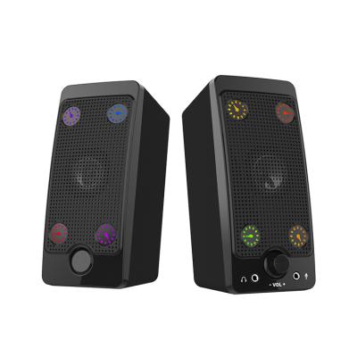 China Smart EQ Sound 2.0 Stereo Speakers with 60Hz-20KHz Frequency Response and 2x3W Power Output for sale