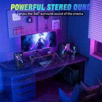 China 6W Output Power Portable Desktop Sound System with Stereo Bass Speaker and USB Input for sale