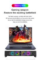China Multimedia Portable 2.0 Channel USB PC Powered RGB Gaming Computer Speakers for CKD SKD for sale