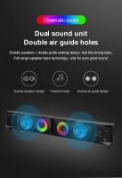 China Multimedia Portable 2.0 Channel USB PC Powered RGB Gaming Computer Speakers for CKD SKD for sale