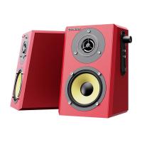 China 2.0 Stereo Active PC Monitor Gaming Speakers with Mic Headphone Jack USB Powered Red AUX for sale