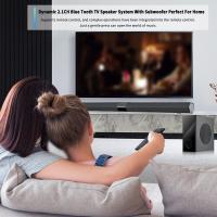 China HJ-205A 40W Bluetooth Soundbar with 2.1 Channel Surround Sound and Multiple Input Options for Home Theater for sale