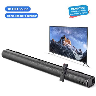 China 30W Bluetooth 5.0 Soundbar for TV and PC - 560mm Portable Speaker with 2500mAh Battery for sale