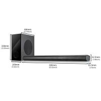 China HJ-203A 2.1 Channel Wireless Bluetooth Speaker System with 40W Output and Subwoofer for Home Theater for sale